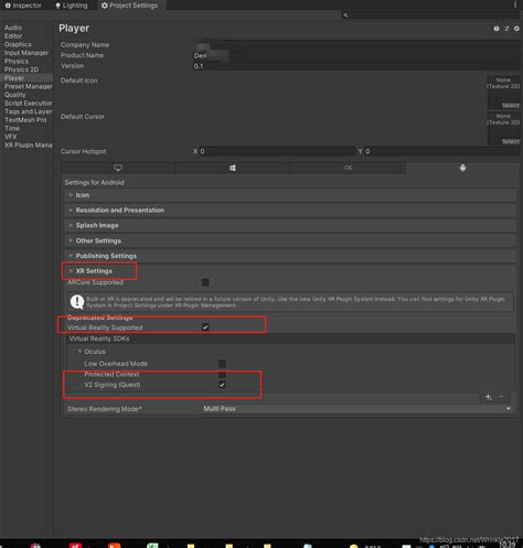 Unity 开发 发布 Oculus Quest 流程（图文详细）unity 中oculus Quest 实现多人 Csdn博客