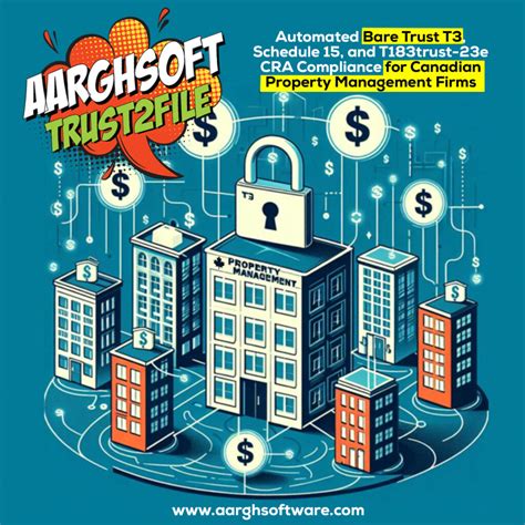 Trust2File Bare Trust T3 Compliance For Canadian Property Managers Aargh Software For Property