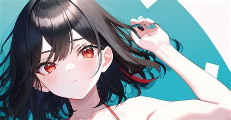 女の子 腹筋が割れている黒髪の女の子 イサリアスのイラスト Pixiv