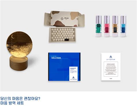 방역and위생키트 Basic F형 마음 방역 키트 3종 기프트사파리