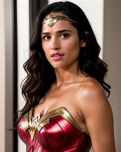 Adria Arjona As Wonder Woman By Blulive On Deviantart