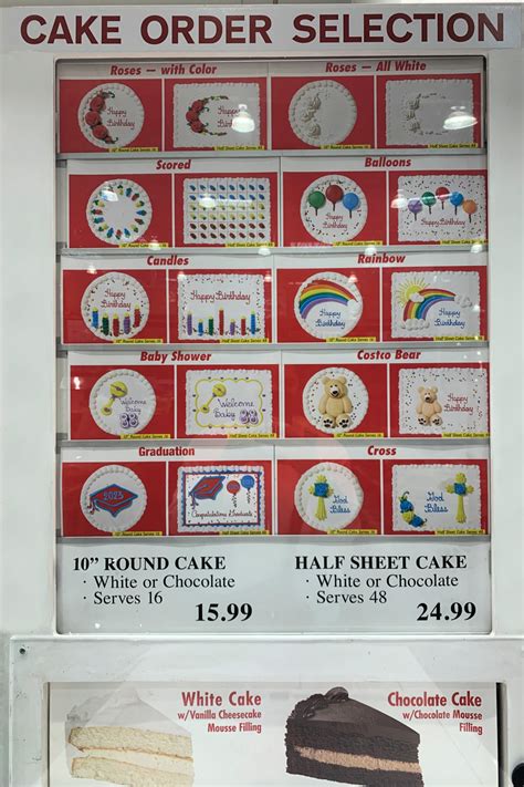 Costco Sheet Cake Order Form 2023 Printable Forms Free Online