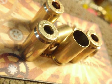 10 Primerless 9mm Empty Brass Shells Bullet By Artifactsnrelics