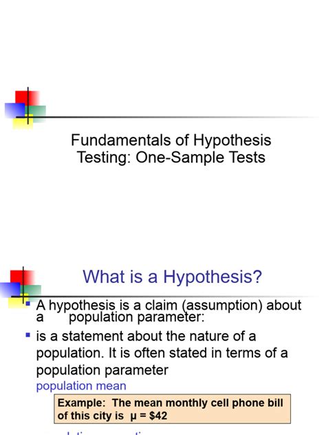 Hypothesis Testing Pdf Statistical Significance Type I And Type