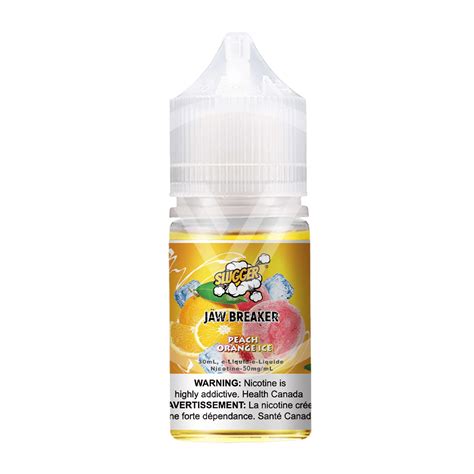 Slugger Jaw Breaker Peach Orange Ice Vapes Direct