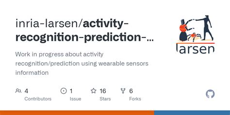 Github Inria Larsenactivity Recognition Prediction Wearable Work In