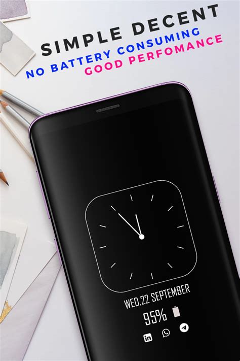 Amoled Photo Clock Wallpaper Always On Display Apk For Android Download
