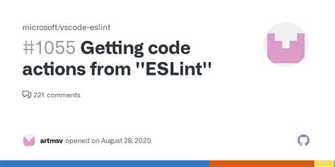 Getting Code Actions From Eslint · Issue 1055 · Microsoftvscode Eslint · Github