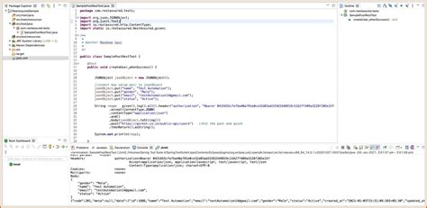 Post Method Using Restassured