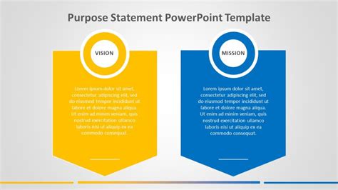Editable Purpose Statement Template For Powerpoint Slideuplift