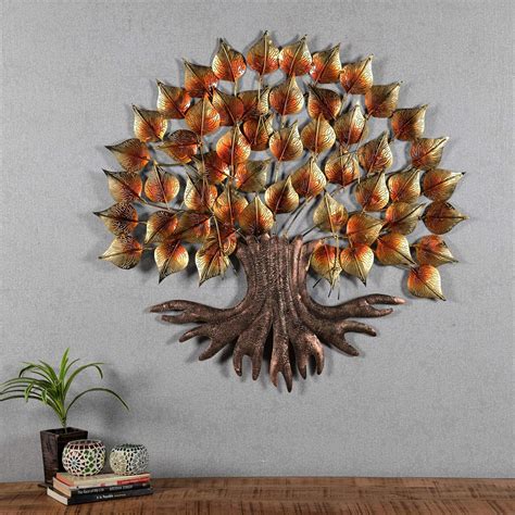 D D Decor Wall Mounted Tree Of Life With LED Lights Size 36 X 36 Inches Amazon In Home