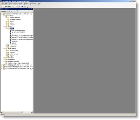 SQL Server Database Configuration Product Documentation