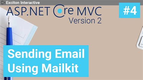 Sending Email Using Mailkit 4 Aspnet Core 2 Youtube