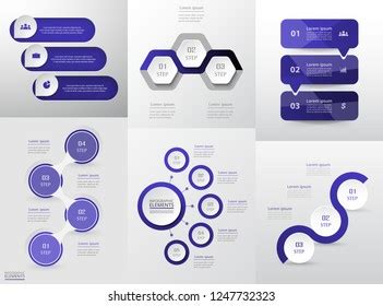 Set Modern Infographic Vector Elements Stock Vector Royalty Free Shutterstock