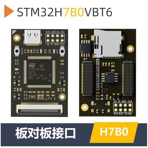 Stm32h7b0 Development Board Core Minimum System Vbt6 Replaces Stm32h750743