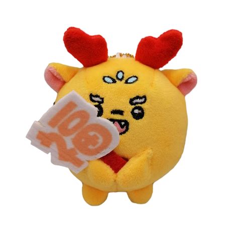 Kiskick Cartoon Dragon Decoration Dragon Plush Pendant Year Of 2024
