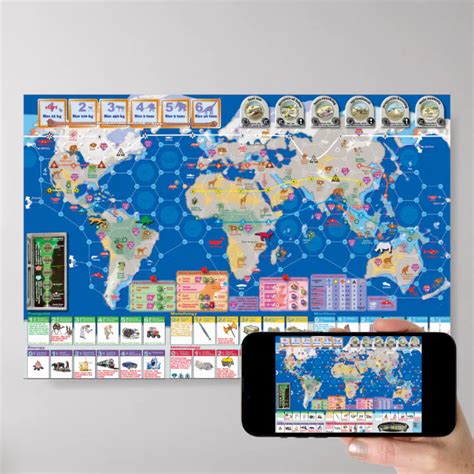 Bios-Origins Poster Map | Zazzle
