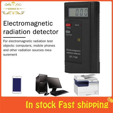 bamaxis lcd electromagnetic radiation detector emf meter tester