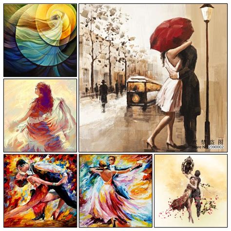 5d Square Diamond Painting Diy Needlework Kit Diamond Mosaic Couple