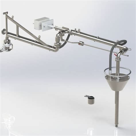 Long Reach Supported Top Loading Arm Chemload Ifc Inflow