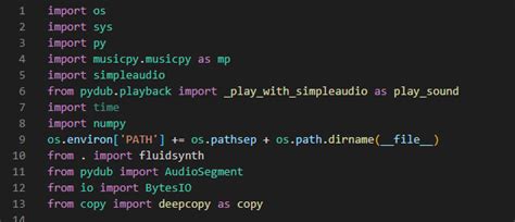 Modulenotfounderror No Module Named Fluidsynth · Issue 7 · Rainbow Dreamersf2loader · Github
