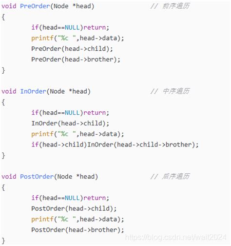 树的子女 兄弟表示法的遍历操作总结孩子兄弟表示法遍历 Csdn博客