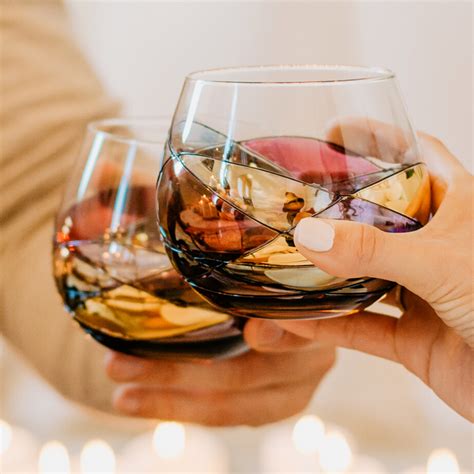 Cornet Barcelona Sagrada Stemless Balloon Wine Glasses Eu Cornet
