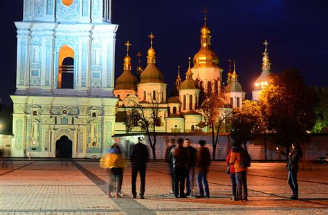 At Sophia Cathedral Kiew Ukraine License Image 71127085 Lookphotos