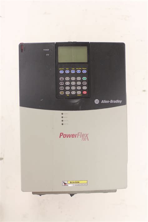 Rblt Allen Bradley Powerflex 700 Vfd 20bd027a0aynand0 20 Hp 480 V 18m Wty