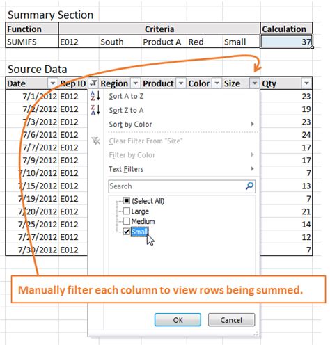 Sumifs Countifs Averageifs Filter And Analyzer Add In Excel Campus