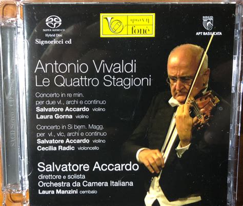 Le Quattro Stagioni By Antonio Vivaldi Salvatore Accardo Orchestra Da