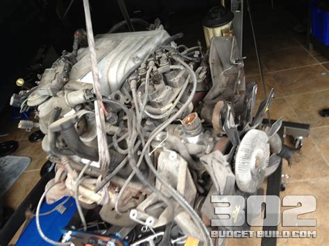 The Donor Roller 302 Small Block Ford Engine 302 Budget Build