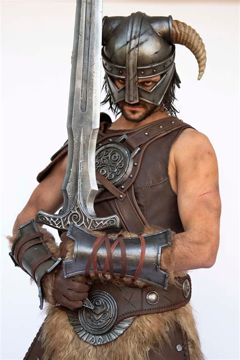 Dovahkiin Full Costume From Skyrim Pattern Tutorial Etsy Uk