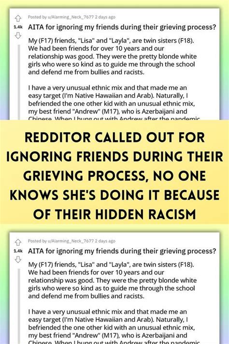 Redditor Called Out For Ignoring Friends During Their Grieving Process