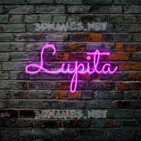 Lupita Name Written