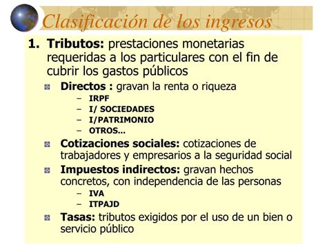 PPT TEMA 8 Los Presupuestos Generales Del Estado Estructura