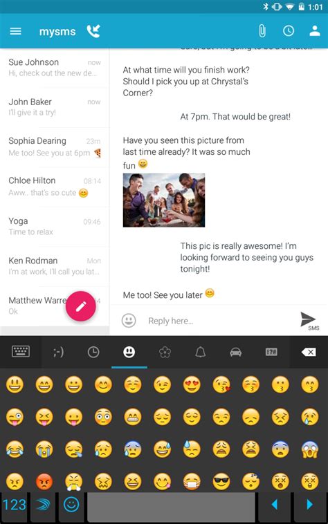 Android için SMS Texting from Tablet Sync İndir