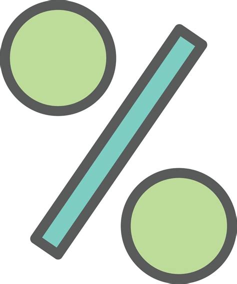 Percentage Vector Icon Design 14970894 Vector Art At Vecteezy