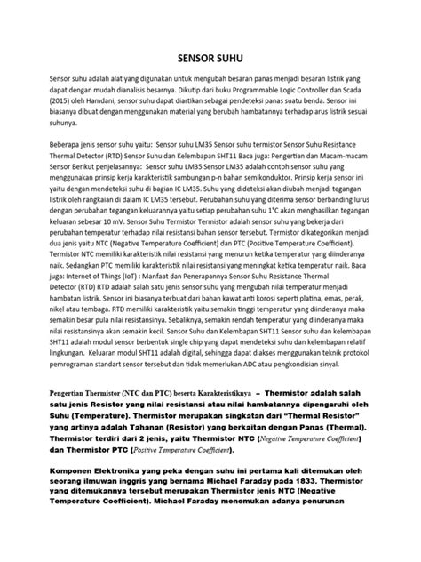 Sensor Suhu Pdf