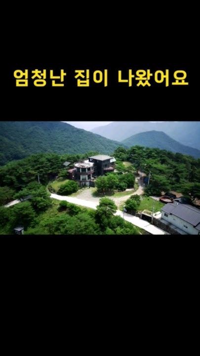 한 번쯤은 꼭 봐야 할~엄청난 집이 나왔습니다 땅지통 Youtube