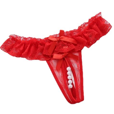 Stringi Czerwone Koronkowe Niska Cena Na Allegro Pl