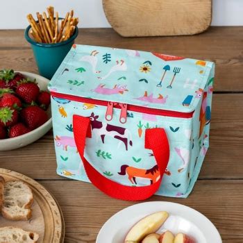 Planetlushop Isolierte Snacktasche Bauernhof Rex London