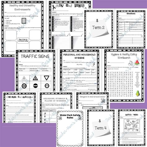 Life Skills Psw Worksheets Grade 4 • Teacha
