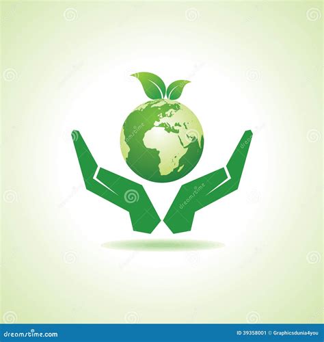 Save World Vector Clipart