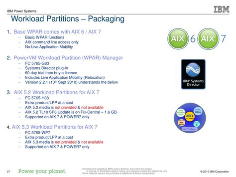 ppt aix 5 3 workload partitions powerpoint presentation free