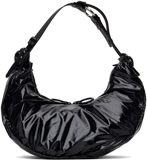 Innerraum Black Object Hm2 Small Half Moon Bag Ssense