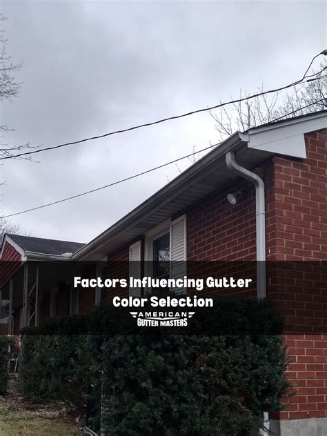 Gutter Colors Choosing The Right One For Your Home