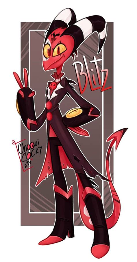 Helluva Boss Blitzo Drawing