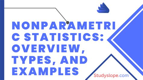 Nonparametric Statistics Overview Types And Examples