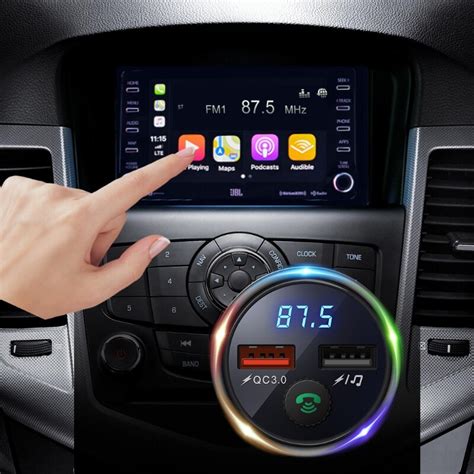 Car Bluetooth Mp3 Car Mp3 Atmosphere Light Card Mp Vicedeal